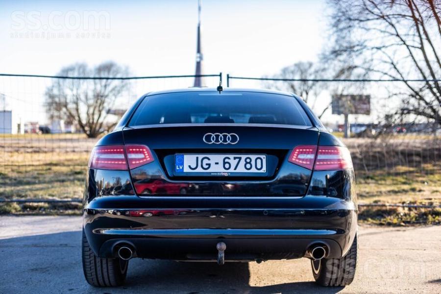 Melns Audi A6 2010 Rīga, ar dzinēja tilpumu 3.00 L un nobraukumu 376 tūkst. km par 6990 €, foto 9 vietnē AUTOMOTO.COM.LV