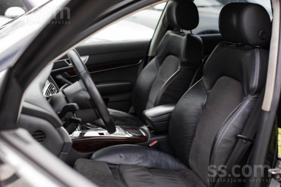 Melns Audi A6 2010 Rīga, ar dzinēja tilpumu 3.00 L un nobraukumu 376 tūkst. km par 6990 €, foto 12 vietnē AUTOMOTO.COM.LV