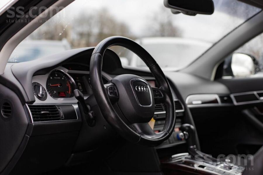 Melns Audi A6 2010 Rīga, ar dzinēja tilpumu 3.00 L un nobraukumu 376 tūkst. km par 6990 €, foto 13 vietnē AUTOMOTO.COM.LV