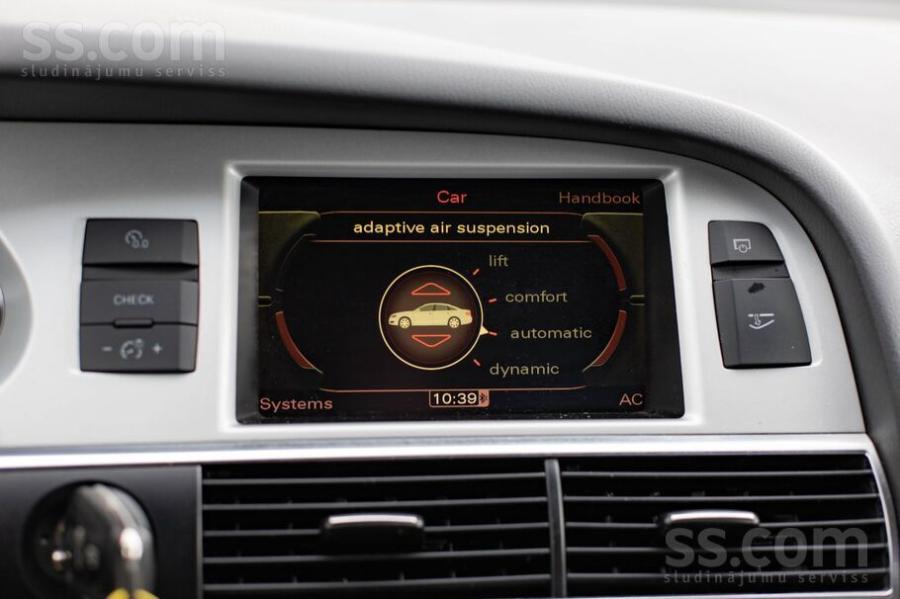 Melns Audi A6 2010 Rīga, ar dzinēja tilpumu 3.00 L un nobraukumu 376 tūkst. km par 6990 €, foto 21 vietnē AUTOMOTO.COM.LV