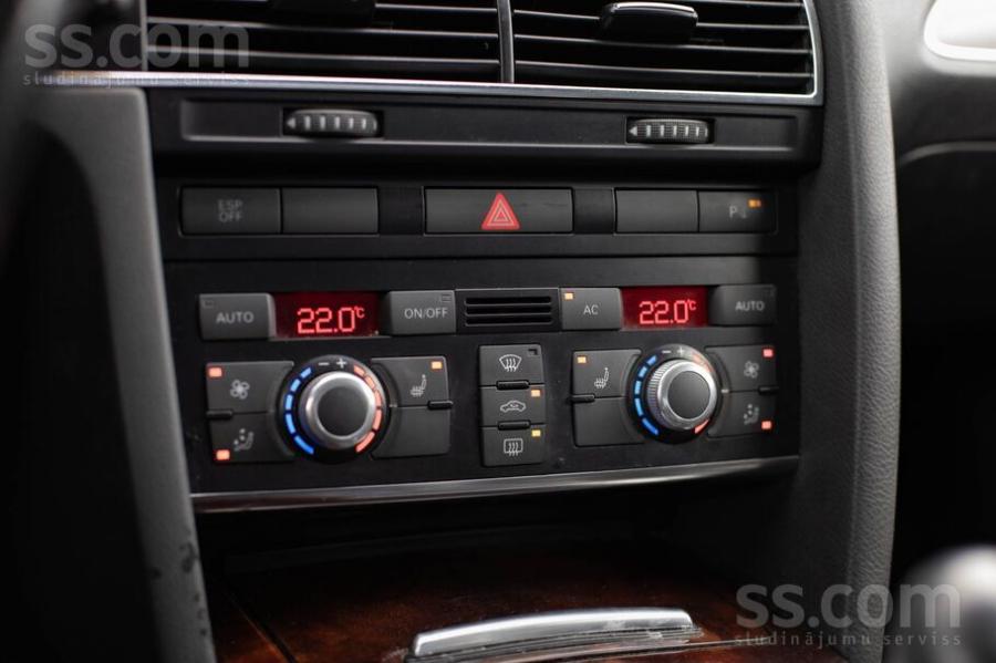 Melns Audi A6 2010 Rīga, ar dzinēja tilpumu 3.00 L un nobraukumu 376 tūkst. km par 6990 €, foto 23 vietnē AUTOMOTO.COM.LV