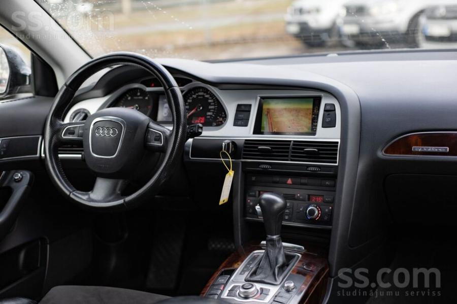 Melns Audi A6 2010 Rīga, ar dzinēja tilpumu 3.00 L un nobraukumu 376 tūkst. km par 6990 €, foto 26 vietnē AUTOMOTO.COM.LV