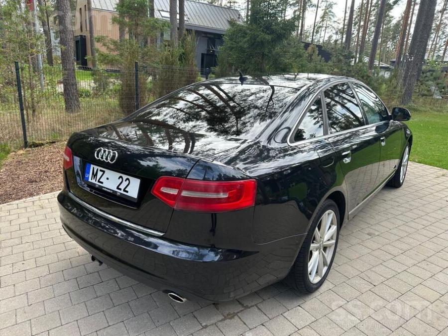 Black Audi A6 2010 in Cesis, with an engine capacity of 2.70 L and mileage of 617 thousand km for 3000 €, photo 1 on AUTOMOTO.COM.LV