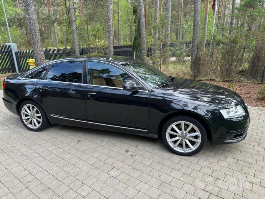 Black Audi A6 2010 in Cesis, with an engine capacity of 2.70 L and mileage of 617 thousand km for 3000 €, photo 3 on AUTOMOTO.COM.LV