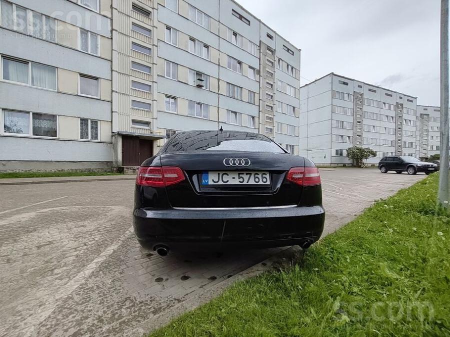 Черный Ауди А6 2010 в Бауска, объемом двигателя 3.00 л и пробегом 478 тыс. км за 5000 €, фото 1 на AUTOMOTO.COM.LV
