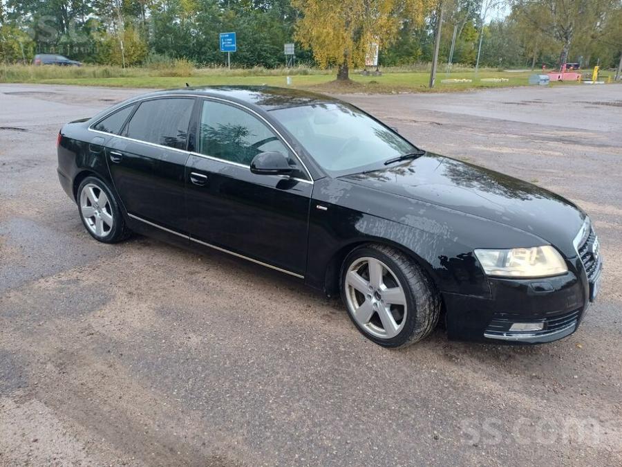 Черный Ауди А6 2010 в Талси, объемом двигателя 3.00 л и пробегом 499 тыс. км за 3900 €, фото 3 на AUTOMOTO.COM.LV