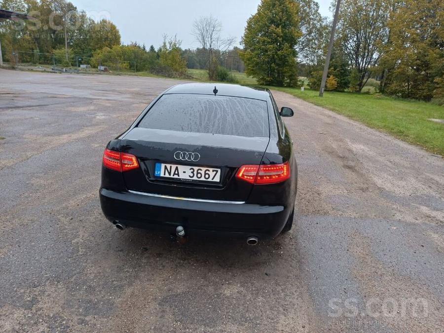Черный Ауди А6 2010 в Талси, объемом двигателя 3.00 л и пробегом 499 тыс. км за 3900 €, фото 5 на AUTOMOTO.COM.LV