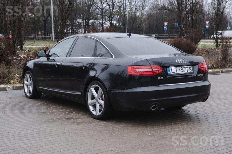 Melns Audi A6 2010 Rīga, ar dzinēja tilpumu 3.00 L un nobraukumu 187 tūkst. km par 7200 €, foto 4 vietnē AUTOMOTO.COM.LV