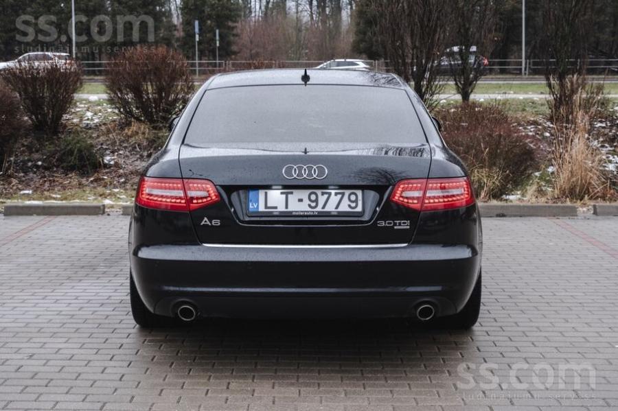 Melns Audi A6 2010 Rīga, ar dzinēja tilpumu 3.00 L un nobraukumu 187 tūkst. km par 7200 €, foto 5 vietnē AUTOMOTO.COM.LV