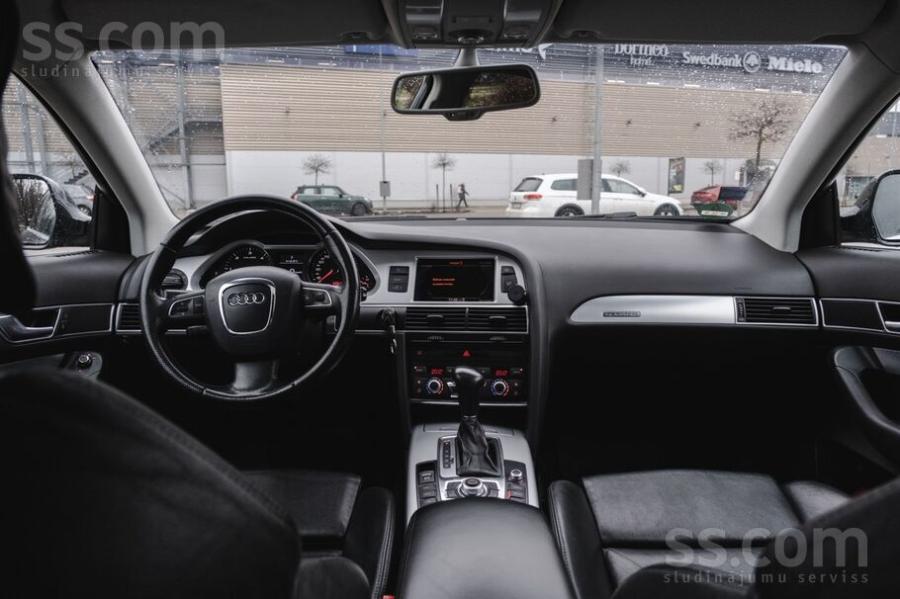 Melns Audi A6 2010 Rīga, ar dzinēja tilpumu 3.00 L un nobraukumu 187 tūkst. km par 7200 €, foto 9 vietnē AUTOMOTO.COM.LV
