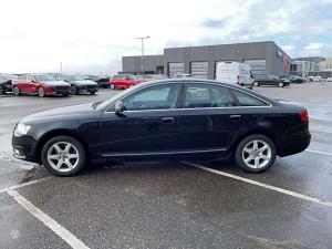Black Audi A6 2010 in Vilnius, with an engine capacity of 2.77 L and mileage of 195 thousand km for 3900 €, photo 6 on AUTOMOTO.COM.LV