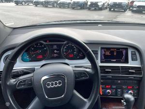 Black Audi A6 2010 in Vilnius, with an engine capacity of 2.77 L and mileage of 195 thousand km for 3900 €, photo 11 on AUTOMOTO.COM.LV