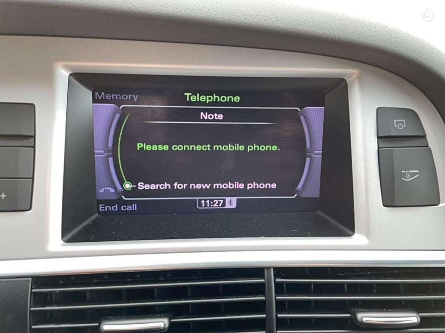 Black Audi A6 2010 in Vilnius, with an engine capacity of 2.77 L and mileage of 195 thousand km for 3900 €, photo 31 on AUTOMOTO.COM.LV