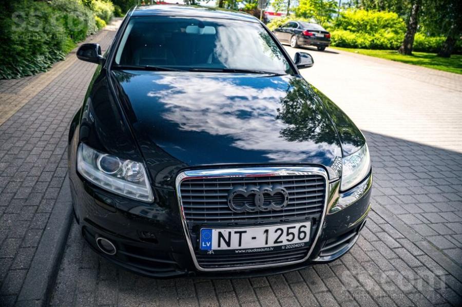 Black Audi A6 2010 in Riga, with an engine capacity of 2.00 L and mileage of 291 thousand km for 2990 €, photo 3 on AUTOMOTO.COM.LV