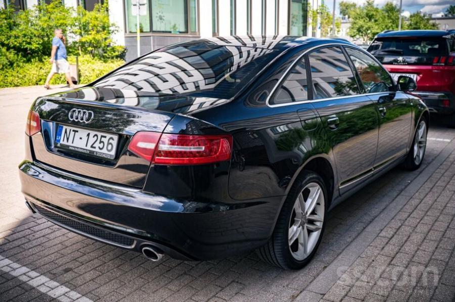 Black Audi A6 2010 in Riga, with an engine capacity of 2.00 L and mileage of 291 thousand km for 2990 €, photo 5 on AUTOMOTO.COM.LV