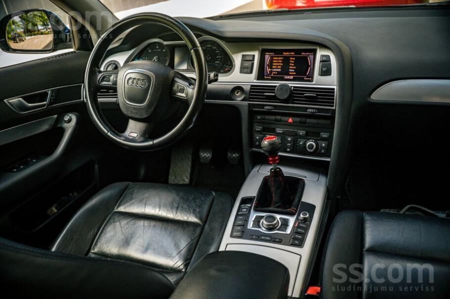 Black Audi A6 2010 in Riga, with an engine capacity of 2.00 L and mileage of 291 thousand km for 2990 €, photo 8 on AUTOMOTO.COM.LV