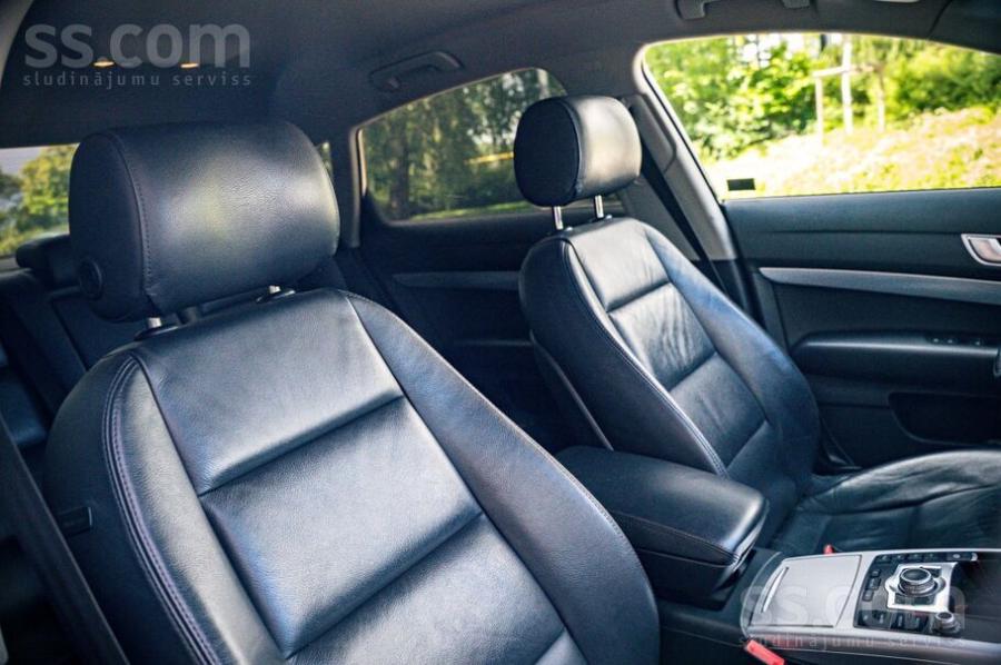 Black Audi A6 2010 in Riga, with an engine capacity of 2.00 L and mileage of 291 thousand km for 2990 €, photo 11 on AUTOMOTO.COM.LV