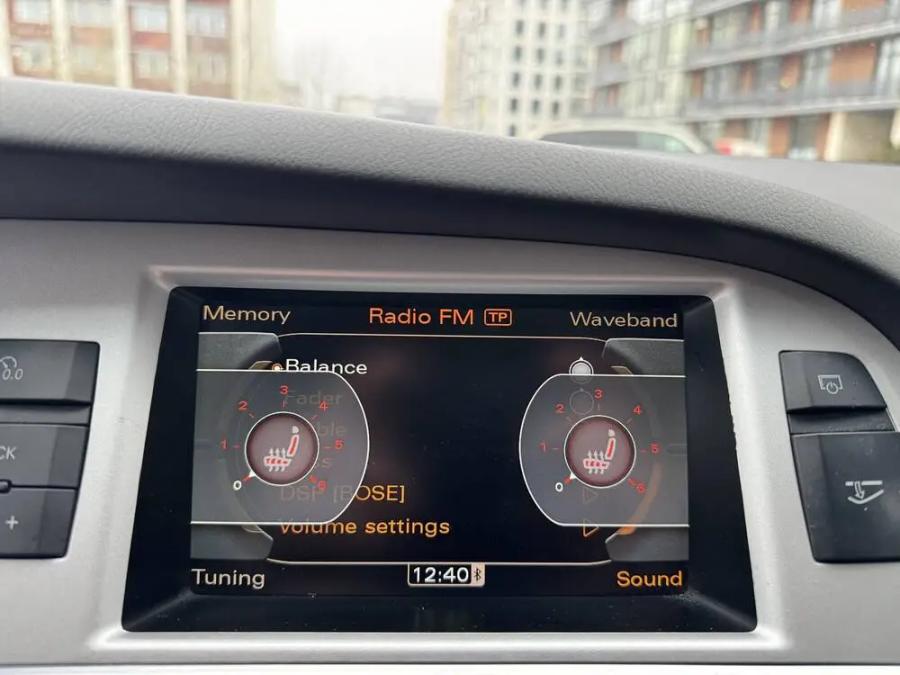 Black Audi A6 2010 in Riga, with an engine capacity of 3.00 L and mileage of 358 thousand km for 5490 €, photo 20 on AUTOMOTO.COM.LV