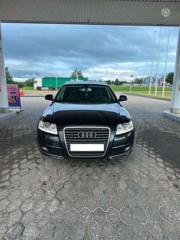 Black Audi A6 2010 in Siauliai, with an engine capacity of 2.00 L and mileage of 297 thousand km for 6900 €, photo 1 on AUTOMOTO.COM.LV