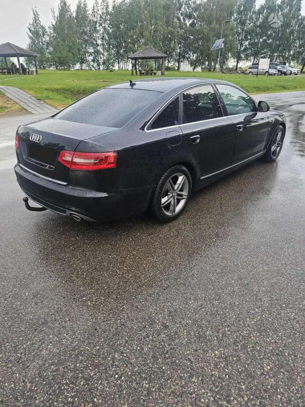 Black Audi A6 2010 in Vilkaviskis, with an engine capacity of 2.70 L and mileage of 260 thousand km for 5500 €, photo 4 on AUTOMOTO.COM.LV