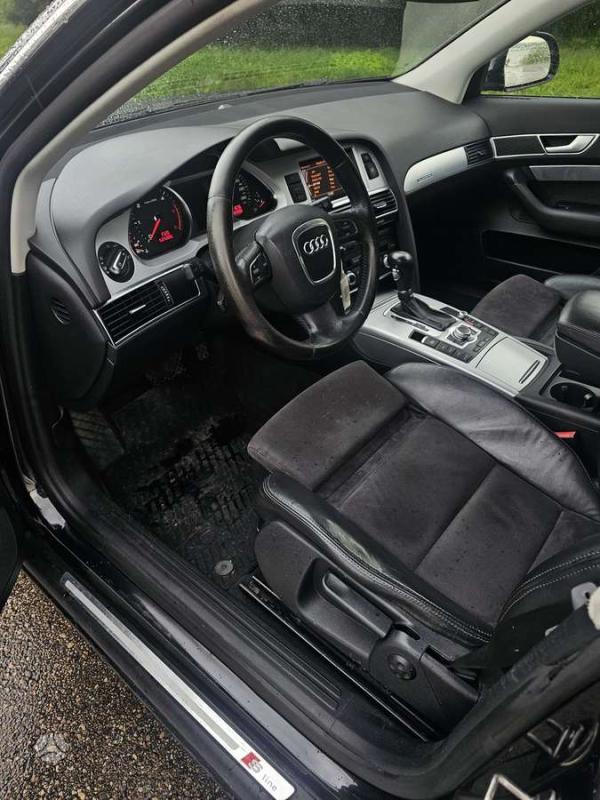 Black Audi A6 2010 in Vilkaviskis, with an engine capacity of 2.70 L and mileage of 260 thousand km for 5500 €, photo 8 on AUTOMOTO.COM.LV