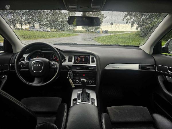 Black Audi A6 2010 in Vilkaviskis, with an engine capacity of 2.70 L and mileage of 260 thousand km for 5500 €, photo 9 on AUTOMOTO.COM.LV
