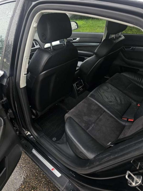 Black Audi A6 2010 in Vilkaviskis, with an engine capacity of 2.70 L and mileage of 260 thousand km for 5500 €, photo 10 on AUTOMOTO.COM.LV