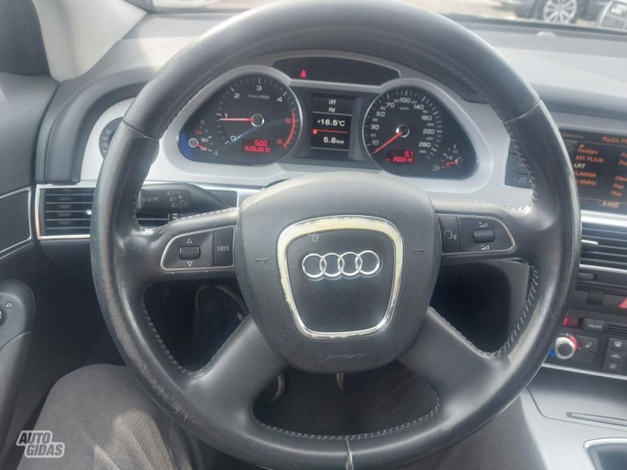 Melns Audi A6 2010 Utena, ar dzinēja tilpumu 2.00 L un nobraukumu 201 tūkst. km par 5900 €, foto 14 vietnē AUTOMOTO.COM.LV