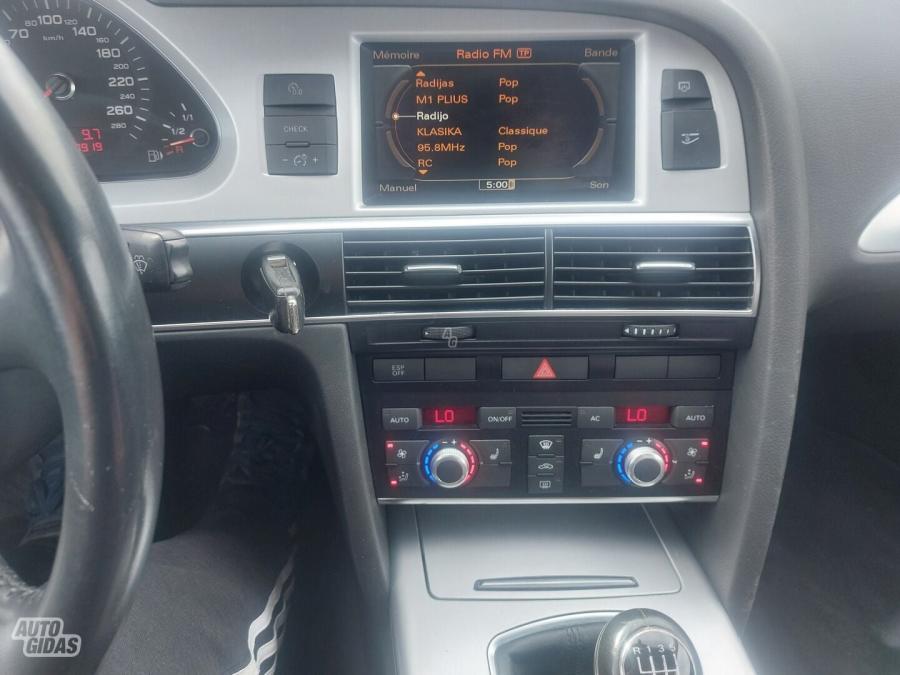 Melns Audi A6 2010 Utena, ar dzinēja tilpumu 2.00 L un nobraukumu 201 tūkst. km par 5900 €, foto 15 vietnē AUTOMOTO.COM.LV