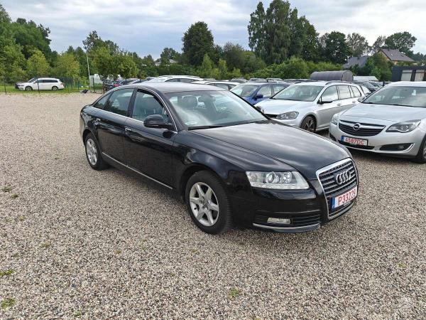 Melns Audi A6 2010 Viļņa, ar dzinēja tilpumu 2.77 L un nobraukumu 195 tūkst. km par 3850 €, foto 1 vietnē AUTOMOTO.COM.LV