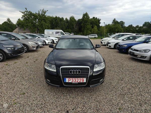 Melns Audi A6 2010 Viļņa, ar dzinēja tilpumu 2.77 L un nobraukumu 195 tūkst. km par 3850 €, foto 2 vietnē AUTOMOTO.COM.LV