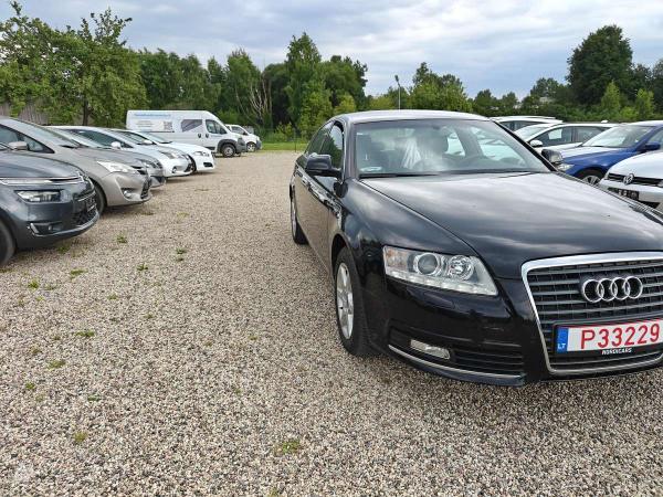Melns Audi A6 2010 Viļņa, ar dzinēja tilpumu 2.77 L un nobraukumu 195 tūkst. km par 3850 €, foto 3 vietnē AUTOMOTO.COM.LV