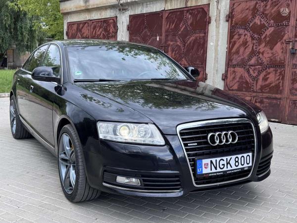Черный Ауди А6 2010 в Вильнюс, объемом двигателя 2.97 л и пробегом 321 тыс. км за 4250 €, фото 2 на AUTOMOTO.COM.LV