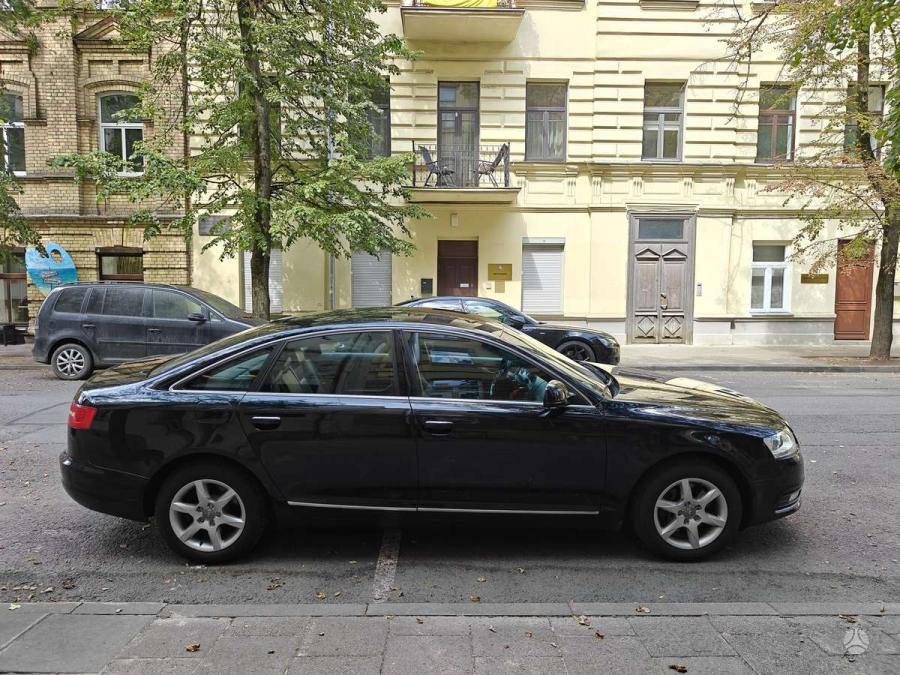 Melns Audi A6 2010 Viļņa, ar dzinēja tilpumu 2.77 L un nobraukumu 195 tūkst. km par 3750 €, foto 9 vietnē AUTOMOTO.COM.LV