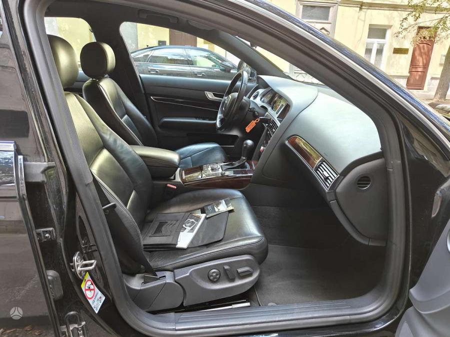 Melns Audi A6 2010 Viļņa, ar dzinēja tilpumu 2.77 L un nobraukumu 195 tūkst. km par 3750 €, foto 35 vietnē AUTOMOTO.COM.LV