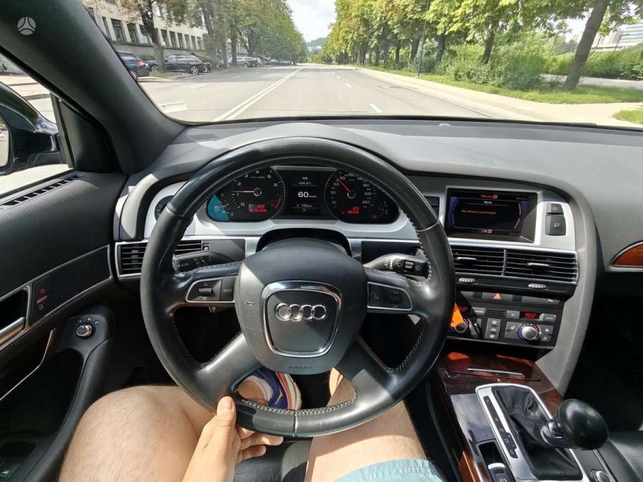Melns Audi A6 2010 Viļņa, ar dzinēja tilpumu 2.77 L un nobraukumu 195 tūkst. km par 3750 €, foto 40 vietnē AUTOMOTO.COM.LV
