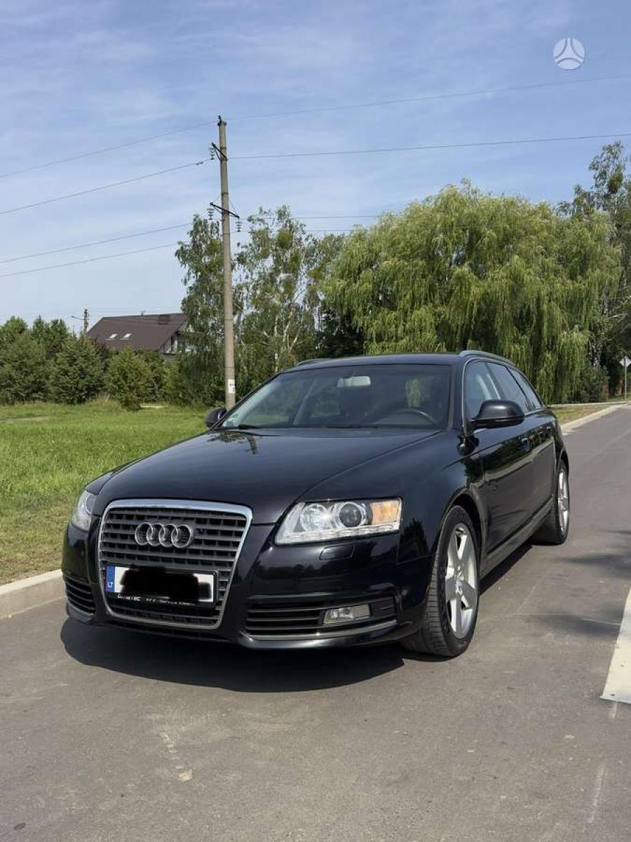Black Audi A6 2010 in Kaunas, with an engine capacity of 1.97 L and mileage of 235 thousand km for 4950 €, photo 1 on AUTOMOTO.COM.LV