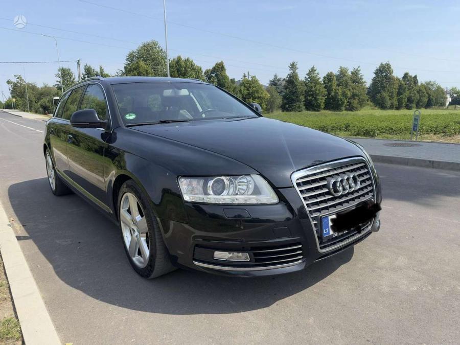 Black Audi A6 2010 in Kaunas, with an engine capacity of 1.97 L and mileage of 235 thousand km for 4950 €, photo 6 on AUTOMOTO.COM.LV