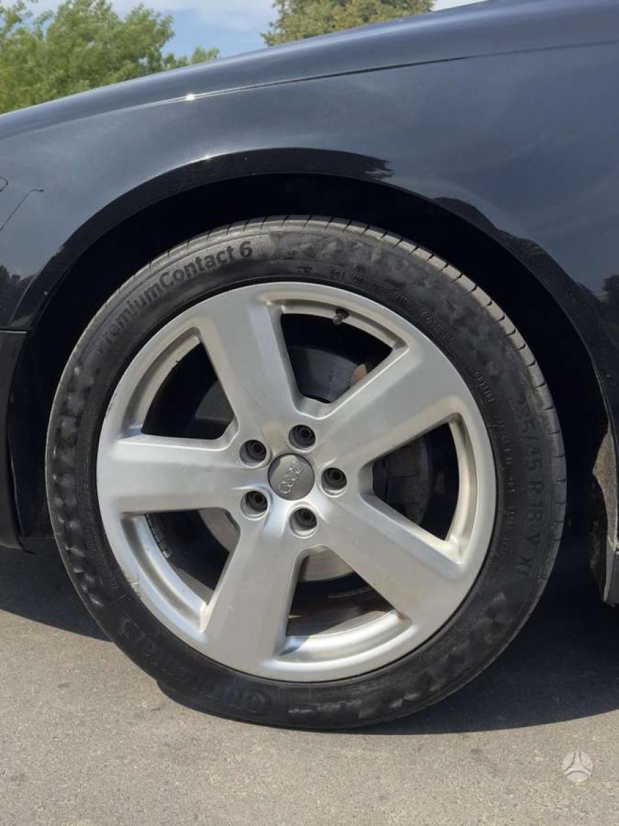 Black Audi A6 2010 in Kaunas, with an engine capacity of 1.97 L and mileage of 235 thousand km for 4950 €, photo 8 on AUTOMOTO.COM.LV