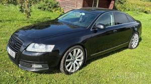 Melns Audi A6 2010 Ludza, ar dzinēja tilpumu 3.00 L un nobraukumu 280 tūkst. km par 6500 €, foto 3 vietnē AUTOMOTO.COM.LV