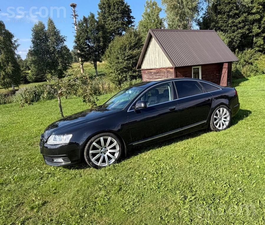 Melns Audi A6 2010 Ludza, ar dzinēja tilpumu 3.00 L un nobraukumu 280 tūkst. km par 6500 €, foto 4 vietnē AUTOMOTO.COM.LV