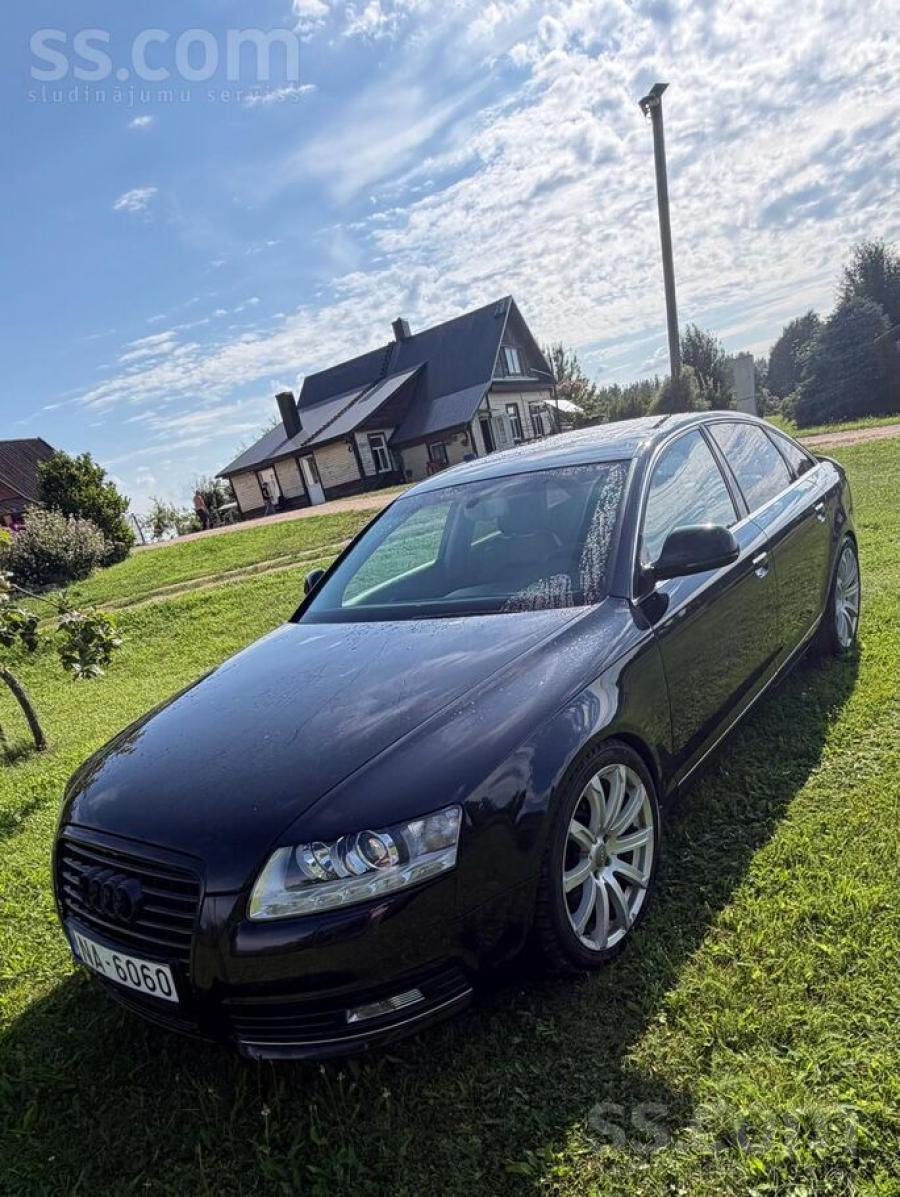 Melns Audi A6 2010 Ludza, ar dzinēja tilpumu 3.00 L un nobraukumu 280 tūkst. km par 6500 €, foto 5 vietnē AUTOMOTO.COM.LV