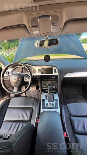 Melns Audi A6 2010 Ludza, ar dzinēja tilpumu 3.00 L un nobraukumu 280 tūkst. km par 6500 €, foto 13 vietnē AUTOMOTO.COM.LV