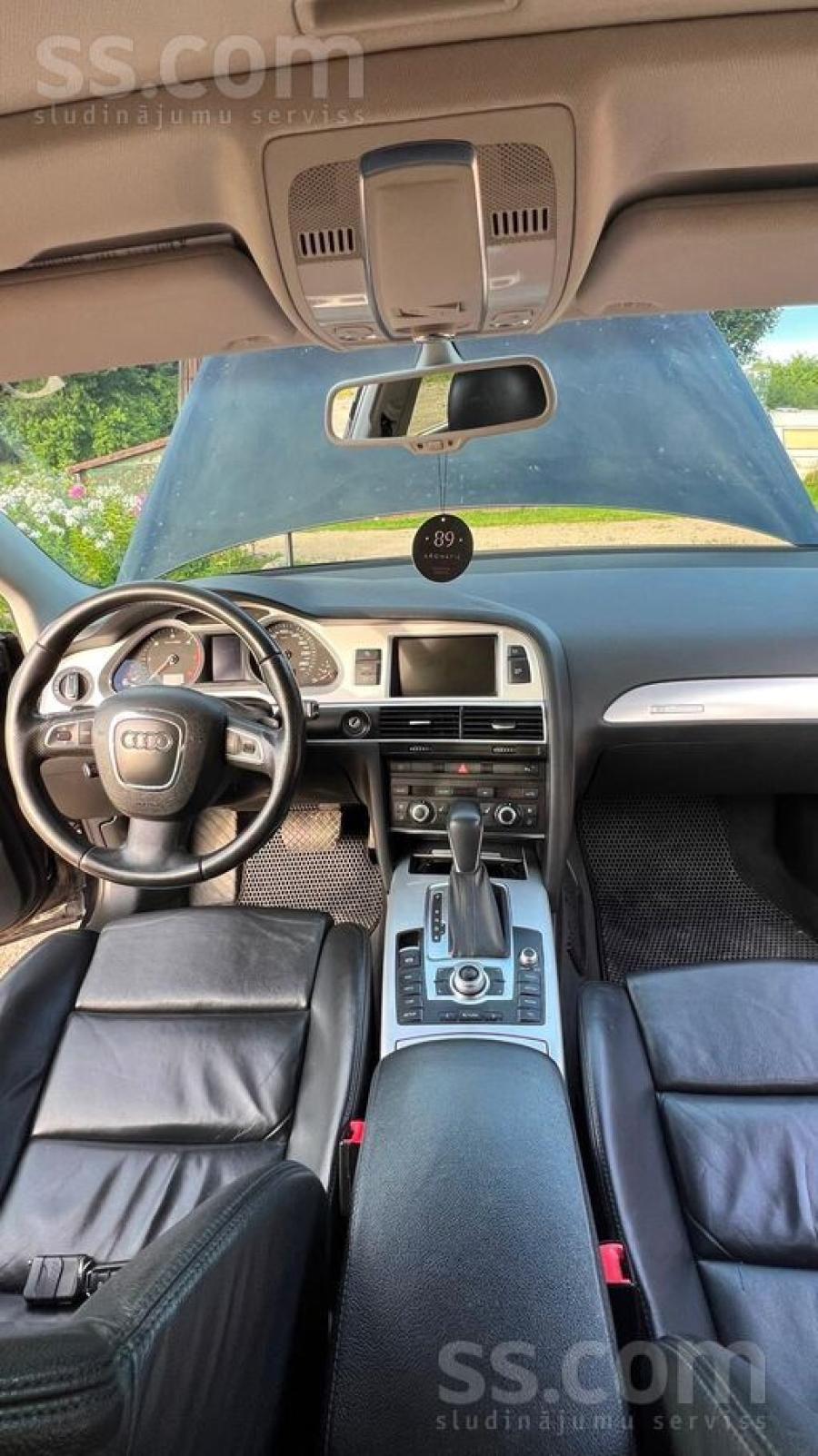 Melns Audi A6 2010 Ludza, ar dzinēja tilpumu 3.00 L un nobraukumu 280 tūkst. km par 6500 €, foto 13 vietnē AUTOMOTO.COM.LV