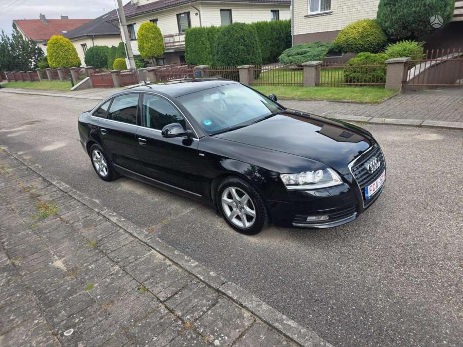 Black Audi A6 2010 in Marijampole, with an engine capacity of 1.97 L and mileage of 200 thousand km for 6490 €, photo 1 on AUTOMOTO.COM.LV