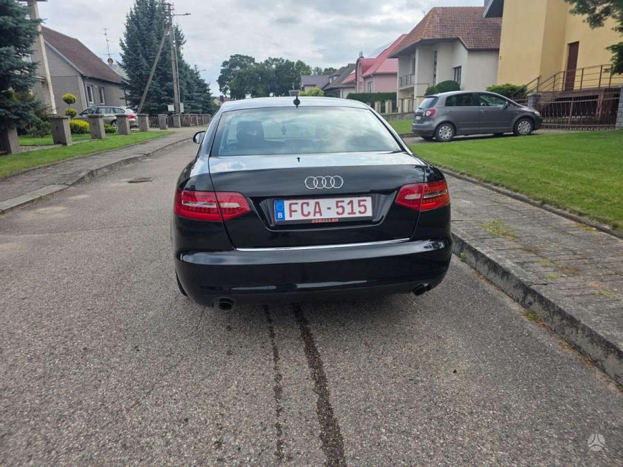 Black Audi A6 2010 in Marijampole, with an engine capacity of 1.97 L and mileage of 200 thousand km for 6490 €, photo 6 on AUTOMOTO.COM.LV