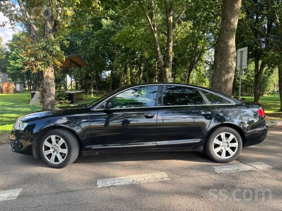 Black Audi A6 2010 in Riga, with an engine capacity of 2.00 L and mileage of 250 thousand km for 6400 €, photo 4 on AUTOMOTO.COM.LV