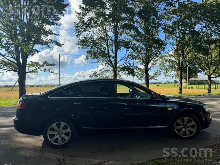 Black Audi A6 2010 in Riga, with an engine capacity of 2.00 L and mileage of 250 thousand km for 6400 €, photo 5 on AUTOMOTO.COM.LV