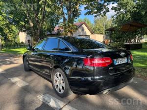 Black Audi A6 2010 in Riga, with an engine capacity of 2.00 L and mileage of 250 thousand km for 6400 €, photo 6 on AUTOMOTO.COM.LV