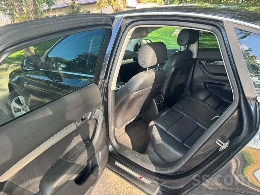 Black Audi A6 2010 in Riga, with an engine capacity of 2.00 L and mileage of 250 thousand km for 6400 €, photo 14 on AUTOMOTO.COM.LV